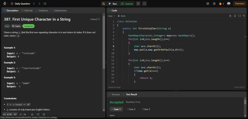 Rohit Thapliyal on LinkedIn: #leetcode #codingchallenge #java # ... Rohit Thapliyal on LinkedIn: #leetcode #codingchallenge #java # ...