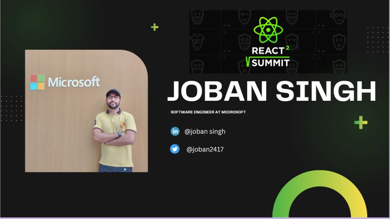 Joban Singh en LinkedIn: #giveaway #react #reactjs #coding #javascript ... Joban Singh en LinkedIn: #giveaway #react #reactjs #coding #javascript ...