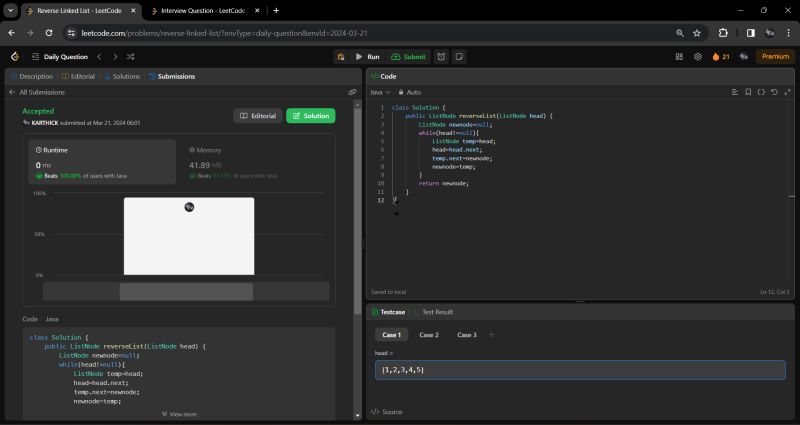 KARTHICK . S on LinkedIn: #100daysleetcodechallenge #codejourney # ... KARTHICK . S on LinkedIn: #100daysleetcodechallenge #codejourney # ...
