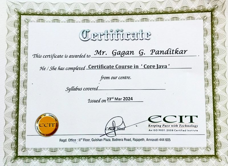 Gagan Panditkar on LinkedIn: #java #corejava #programming # ... Gagan Panditkar on LinkedIn: #java #corejava #programming # ...