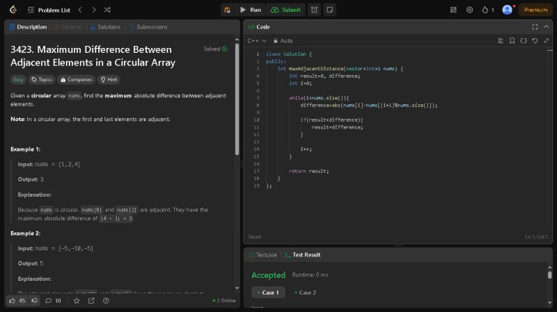 Divyansh Malik on LinkedIn: #leetcode #dsa #circulararray # ... Divyansh Malik on LinkedIn: #leetcode #dsa #circulararray # ...