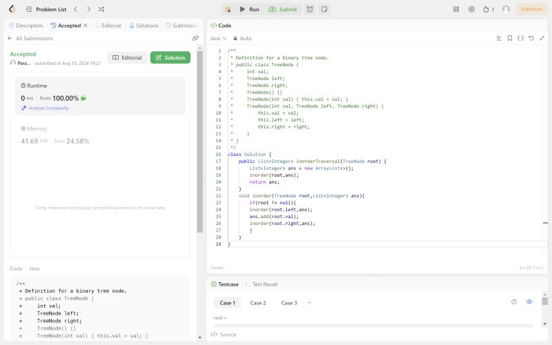 Paramaguru V on LinkedIn: #coding #leetcode #problemsolving # ... Paramaguru V on LinkedIn: #coding #leetcode #problemsolving # ...