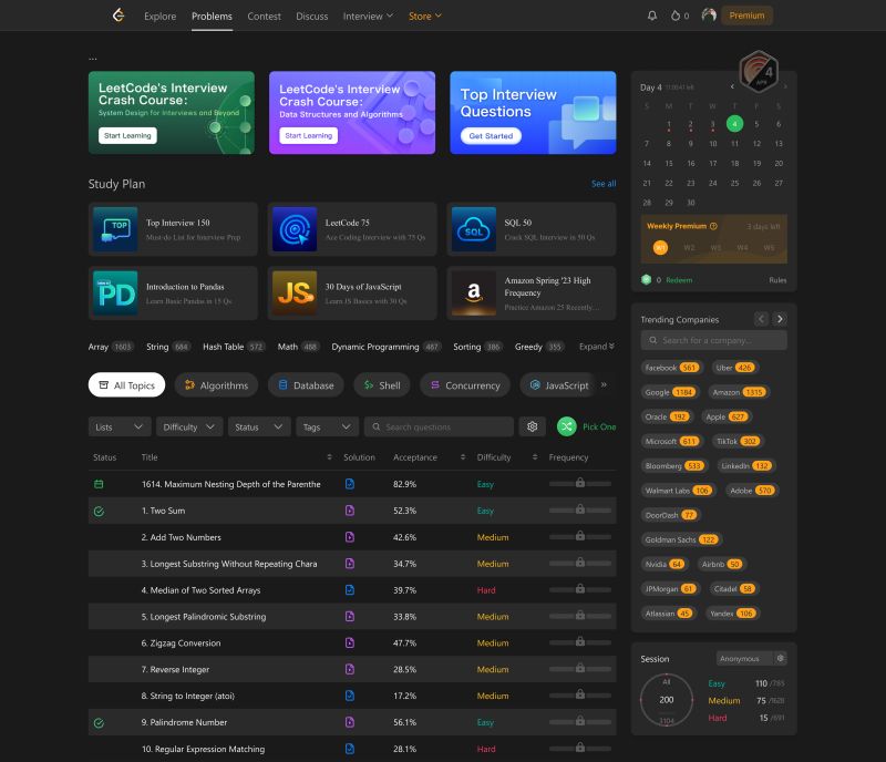 Rohit Mahato on LinkedIn: #uidesign #leetcode #userexperience Rohit Mahato on LinkedIn: #uidesign #leetcode #userexperience