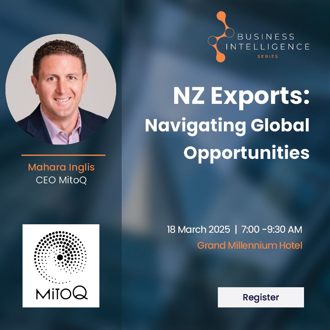 We're excited to share that MitoQ CEO Mahara Inglis will be speaking at ... We're excited to share that MitoQ CEO Mahara Inglis will be speaking at ...