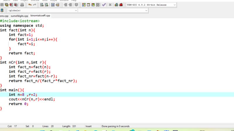 Youvasri Soleti on LinkedIn: #c #dsa #functionsincpp #problemsolving # ... Youvasri Soleti on LinkedIn: #c #dsa #functionsincpp #problemsolving # ...