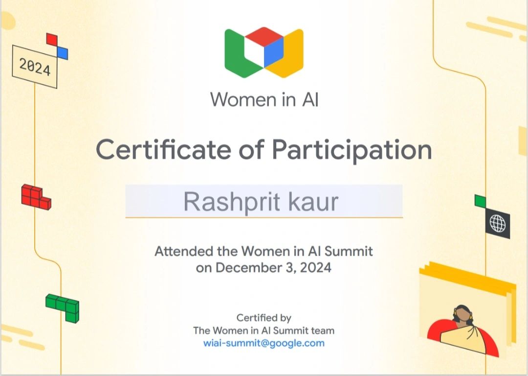 Rashprit Kaur on LinkedIn: #womeninai #artificialintelligence # ... Rashprit Kaur on LinkedIn: #womeninai #artificialintelligence # ...