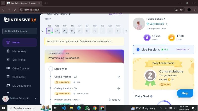 Fathima Salha on LinkedIn: #day39 #nxtwave #ccbp #webdevelopment ... Fathima Salha on LinkedIn: #day39 #nxtwave #ccbp #webdevelopment ...