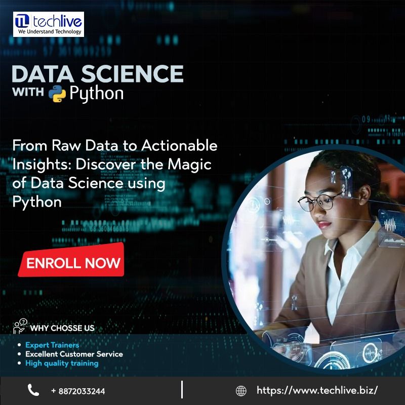 TECHLIVE SOLUTIONS on LinkedIn: #datascience #python #freedemoclass # ... TECHLIVE SOLUTIONS on LinkedIn: #datascience #python #freedemoclass # ...