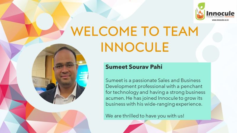 Innocule Materials & Additives Private Limited on LinkedIn: Sumeet ... Innocule Materials & Additives Private Limited on LinkedIn: Sumeet ...