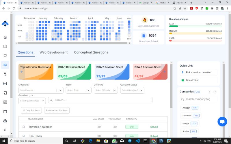 ANIKET KHANGAR on LinkedIn: #100daysofcodingchallenge #acciojob # ... ANIKET KHANGAR on LinkedIn: #100daysofcodingchallenge #acciojob # ...