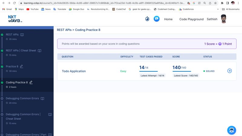 Sathish S on LinkedIn: #learning #150daysofcodingchallenge #nxtwave # ... Sathish S on LinkedIn: #learning #150daysofcodingchallenge #nxtwave # ...