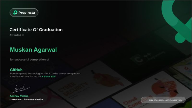 #github #opensource #coding #versioncontrol #achievement #tech | Muskan ... #github #opensource #coding #versioncontrol #achievement #tech | Muskan ...
