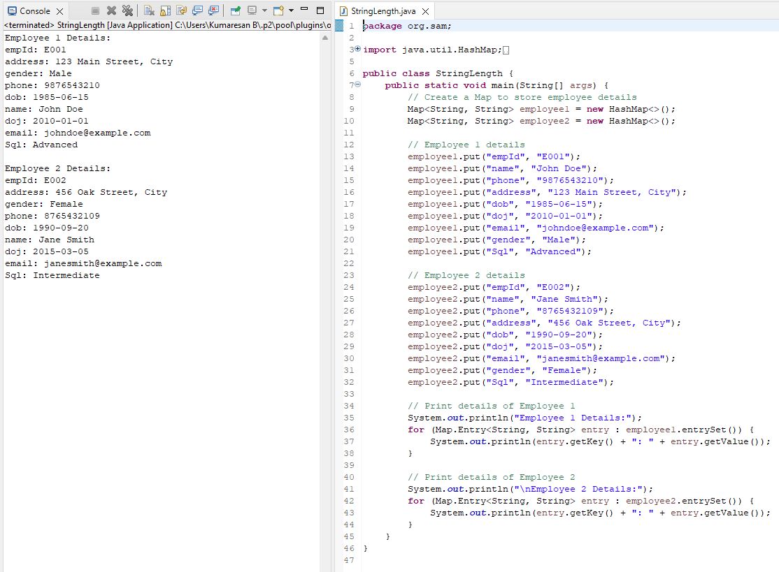Kumaresan B on LinkedIn: #java #softwaredevelopment #coding #hashmap # ... Kumaresan B on LinkedIn: #java #softwaredevelopment #coding #hashmap # ...