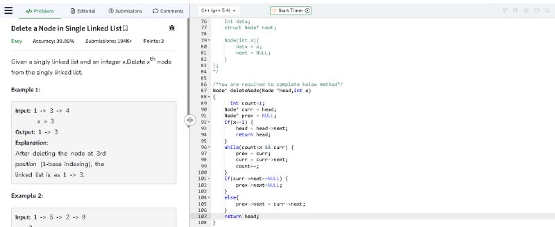 Mayank Prasher on LinkedIn: #100daysofcode #dsa #linkedlist #codingjourney Mayank Prasher on LinkedIn: #100daysofcode #dsa #linkedlist #codingjourney