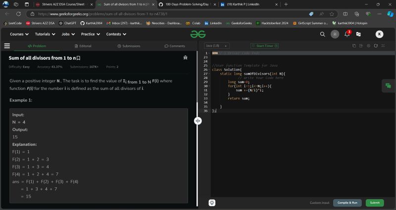 Karthik P on LinkedIn: #coding #problemsolving #java #programming Karthik P on LinkedIn: #coding #problemsolving #java #programming