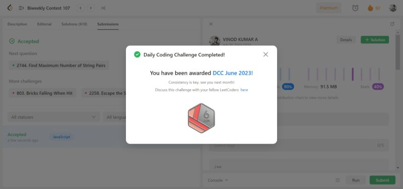 Vinod Kumar A on LinkedIn: #javascript #100daysofcodechallenge # ... Vinod Kumar A on LinkedIn: #javascript #100daysofcodechallenge # ...