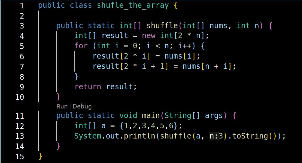 How to transform a 2n array into a pattern | Mohit Goel posted on the ... How to transform a 2n array into a pattern | Mohit Goel posted on the ...