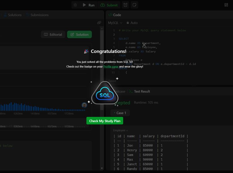 Shaswat Gupta on LinkedIn: #sql #leetcode #dataanalysis #dataskills # ... Shaswat Gupta on LinkedIn: #sql #leetcode #dataanalysis #dataskills # ...