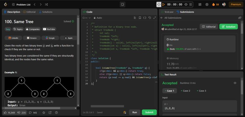 Abhishek Patel on LinkedIn: #75dayscodechalleng #leetcode #algorithm # ... Abhishek Patel on LinkedIn: #75dayscodechalleng #leetcode #algorithm # ...