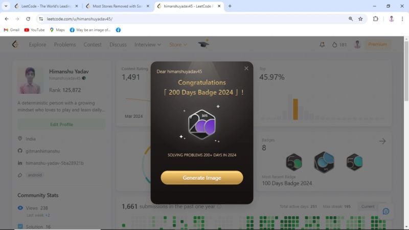 Himanshu Yadav on LinkedIn: #leetcode #codingchallenge #consistency # ... Himanshu Yadav on LinkedIn: #leetcode #codingchallenge #consistency # ...