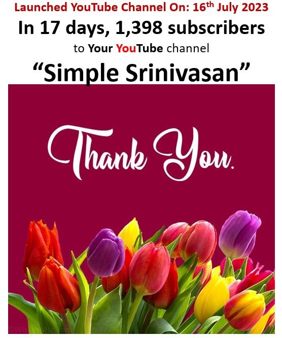 Suresh Srinivasan on LinkedIn: Subscribe now to get enthused in 3 ... Suresh Srinivasan on LinkedIn: Subscribe now to get enthused in 3 ...