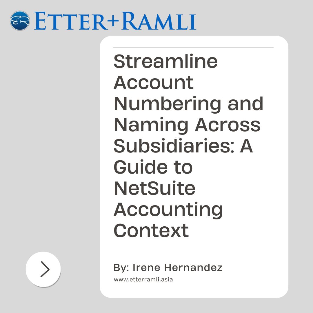 Etter+Ramli on LinkedIn: #netsuite #numbering #accounting # ... Etter+Ramli on LinkedIn: #netsuite #numbering #accounting # ...