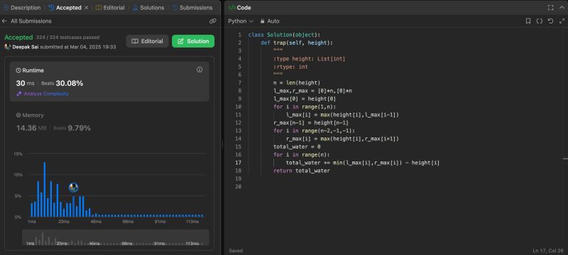#dynamicprogramming #coding #leetcode #python #rainwatertrapping ... #dynamicprogramming #coding #leetcode #python #rainwatertrapping ...