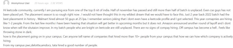 Dilshad Ahmad on LinkedIn: Found this post on LeetCode discussion. The ... Dilshad Ahmad on LinkedIn: Found this post on LeetCode discussion. The ...