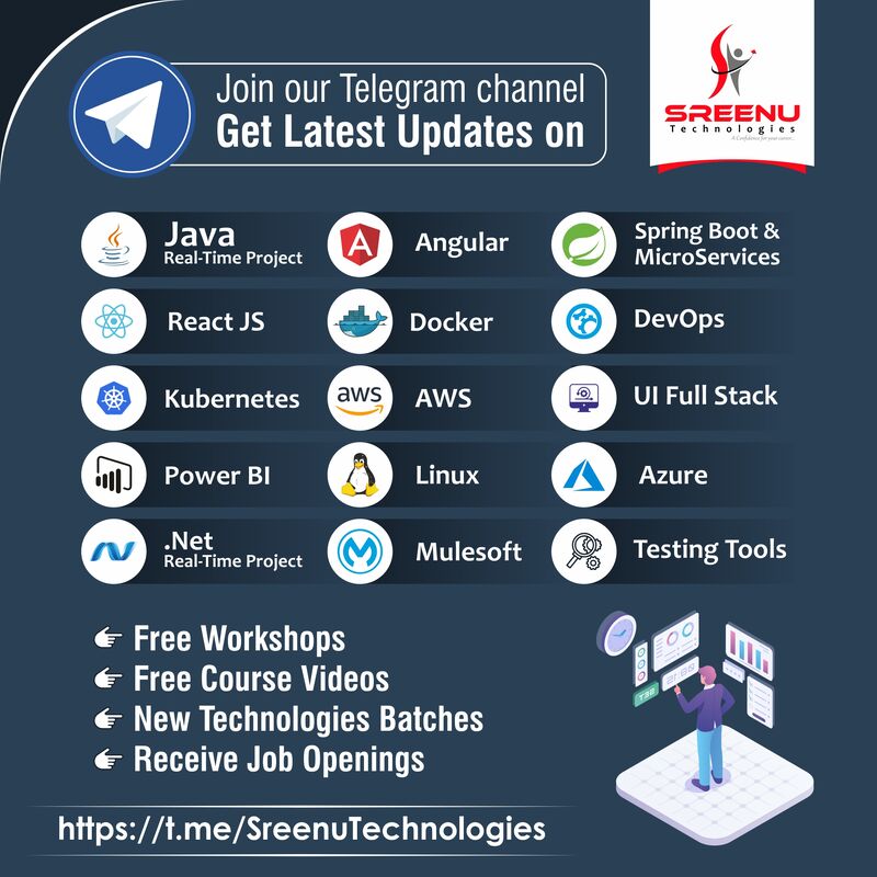 Sreenu Technologies on LinkedIn: #java #angular #springboot # ... Sreenu Technologies on LinkedIn: #java #angular #springboot # ...