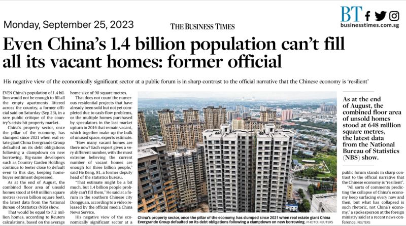 China’s Real estate problem is far bigger and complex than what it ... China’s Real estate problem is far bigger and complex than what it ...