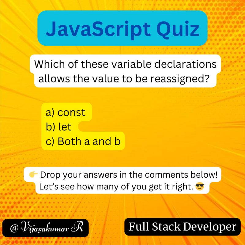 #javascript #fullstackdevelopment #codingquiz #webdevelopment ... #javascript #fullstackdevelopment #codingquiz #webdevelopment ...