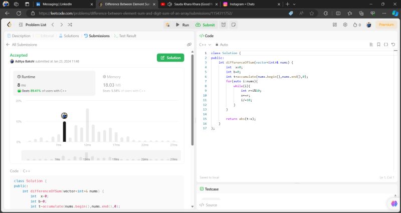 Aditya Bakshi on LinkedIn: just i solved the question easily. how to ... Aditya Bakshi on LinkedIn: just i solved the question easily. how to ...