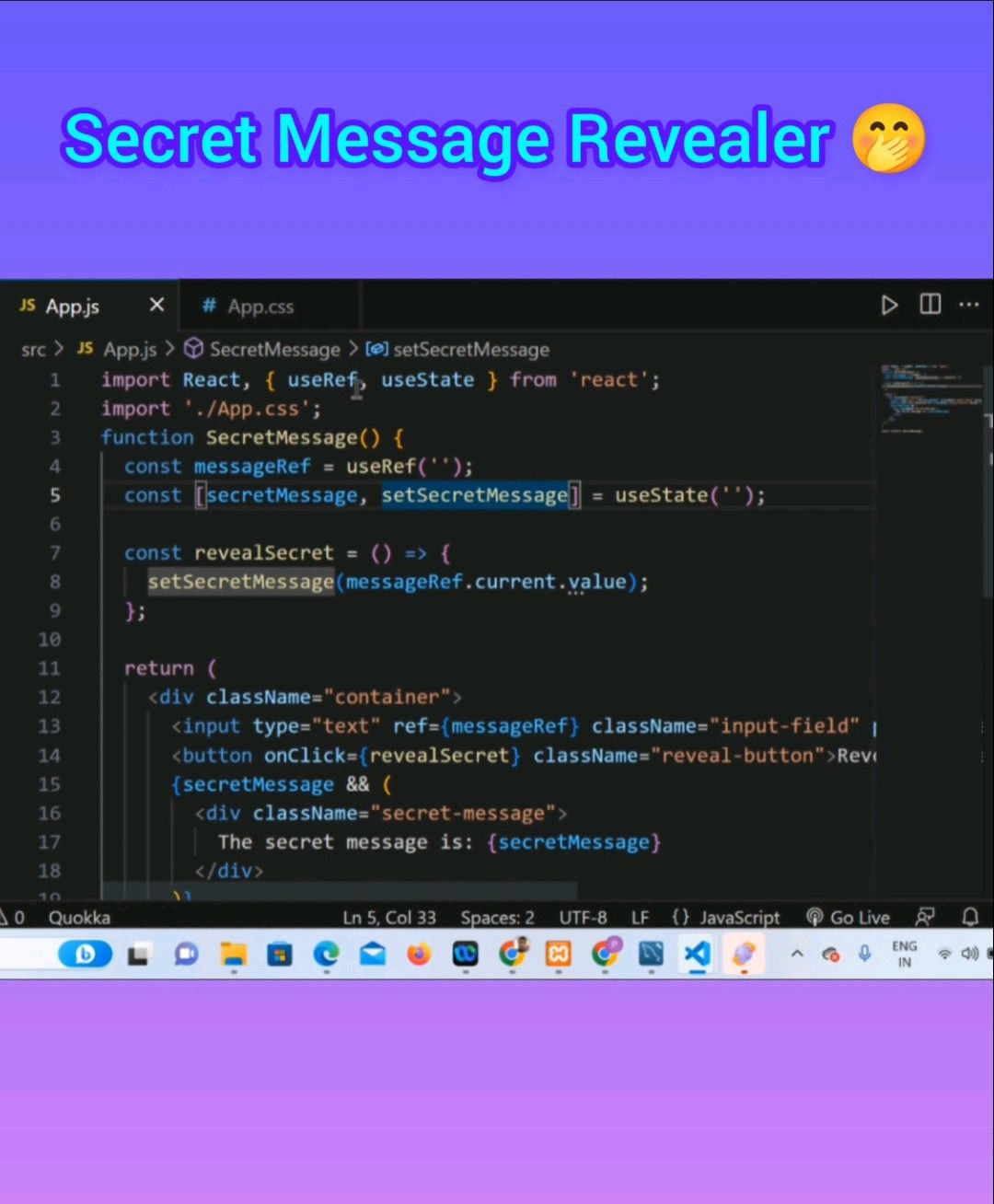 PRAKHAR KUMAR on LinkedIn: #reactjs #javascript #coding PRAKHAR KUMAR on LinkedIn: #reactjs #javascript #coding