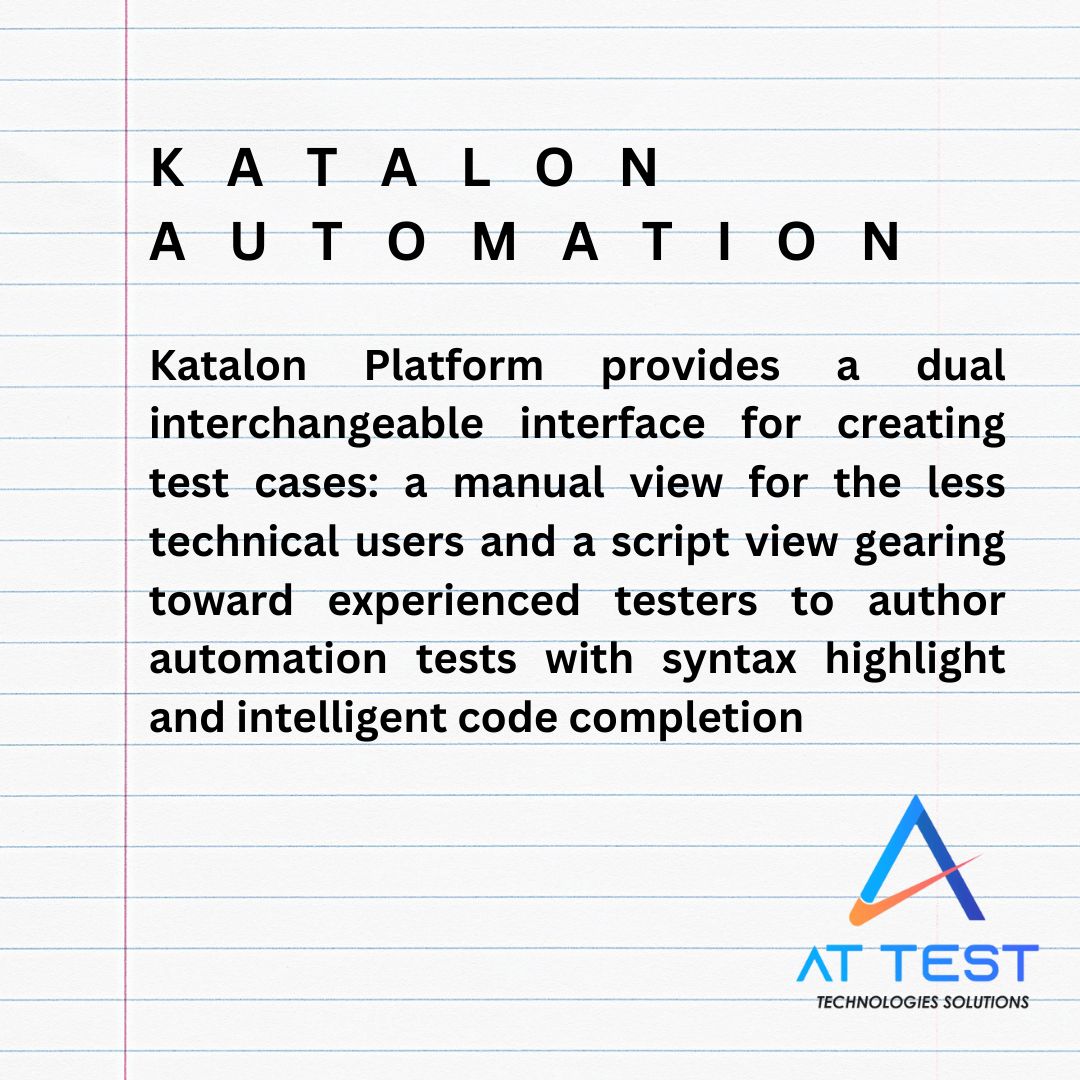Attest Technologies Solutions on LinkedIn: #katalontesting #apitesting ... Attest Technologies Solutions on LinkedIn: #katalontesting #apitesting ...
