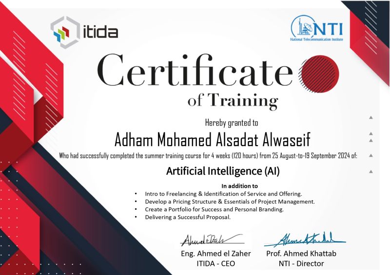 Adham Al-sadat on LinkedIn: #ai #machinelearning #deeplearning #python ... Adham Al-sadat on LinkedIn: #ai #machinelearning #deeplearning #python ...
