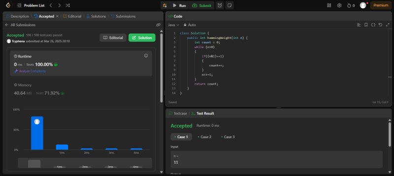 #leetcode #100daysofcode #java #problemsolving #codingjourney… | Tryphena R #leetcode #100daysofcode #java #problemsolving #codingjourney… | Tryphena R