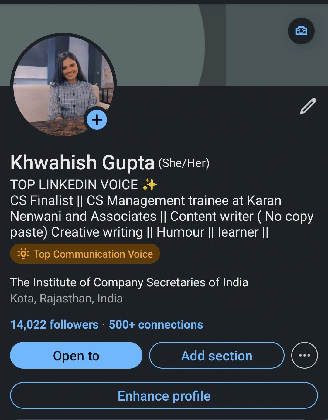 Khwahish Gupta on LinkedIn: Khwahish you're soo positive !! Khwahish ... Khwahish Gupta on LinkedIn: Khwahish you're soo positive !! Khwahish ...