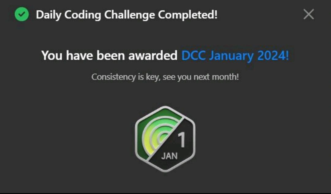 Coding resolutions kicked off on a high note – LeetCode's daily ... Coding resolutions kicked off on a high note – LeetCode's daily ...