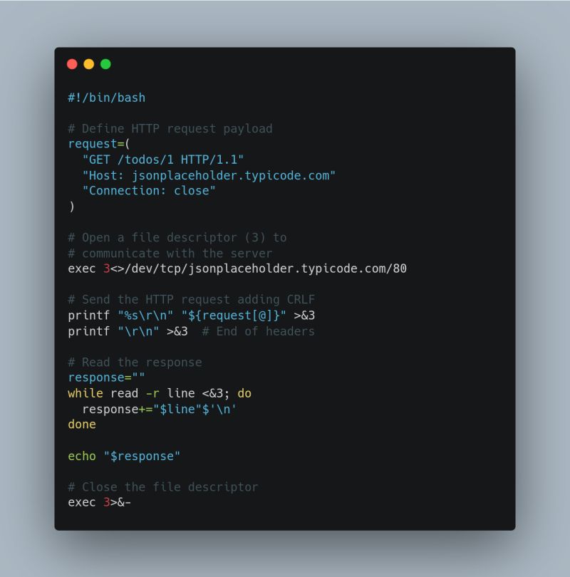 Mohit Malhotra on LinkedIn: #http #linux #bash #shell #scripting # ... Mohit Malhotra on LinkedIn: #http #linux #bash #shell #scripting # ...