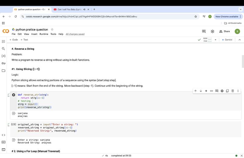 Sanjana Thakur on LinkedIn: #python #codingjourney #problemsolving # ... Sanjana Thakur on LinkedIn: #python #codingjourney #problemsolving # ...
