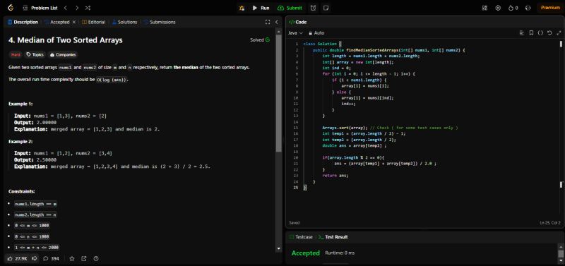 Nofal Hassaan on LinkedIn: #leetcode #dsa #problemsolving #java #array ... Nofal Hassaan on LinkedIn: #leetcode #dsa #problemsolving #java #array ...