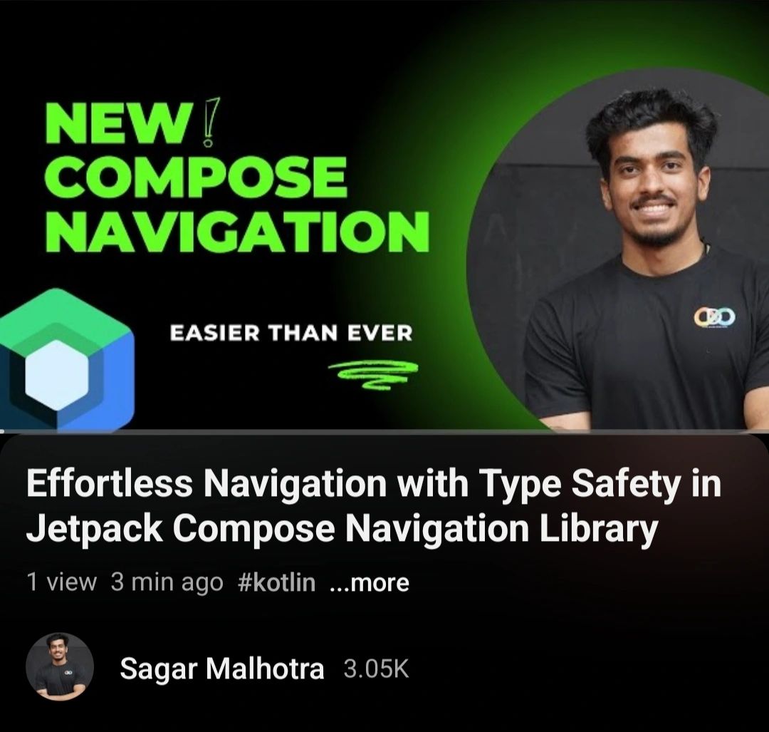 Sagar Malhotra on LinkedIn: #coding #kotlin #programming #android #youtube Sagar Malhotra on LinkedIn: #coding #kotlin #programming #android #youtube