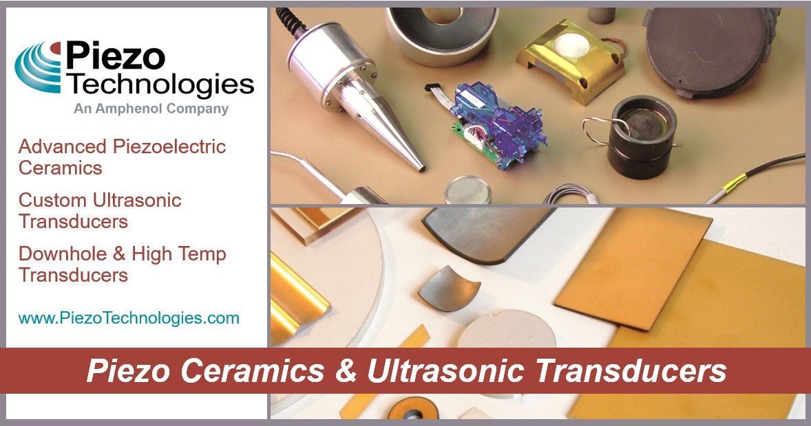 Piezoelectric Ceramics, Ultrasonic Transducers - Piezo Technologies ... Piezoelectric Ceramics, Ultrasonic Transducers - Piezo Technologies ...