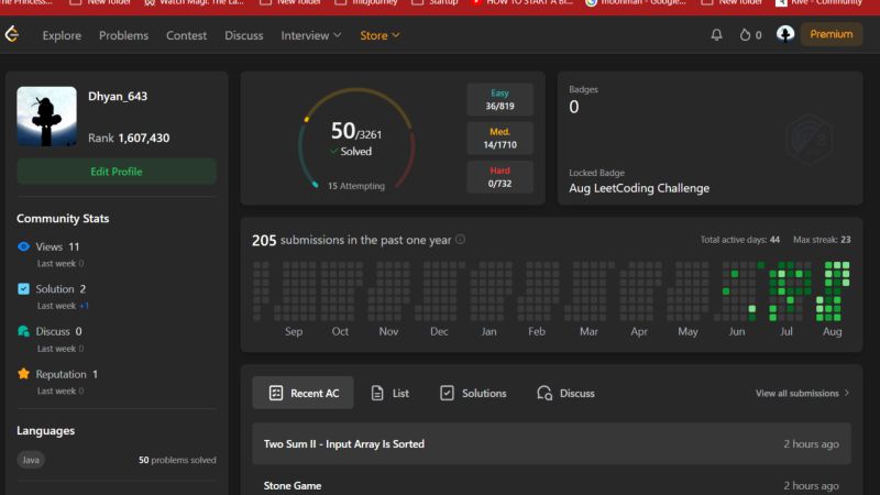 How leetcode helped me achieve a half-century | Dhyanesh Ashok posted ... How leetcode helped me achieve a half-century | Dhyanesh Ashok posted ...
