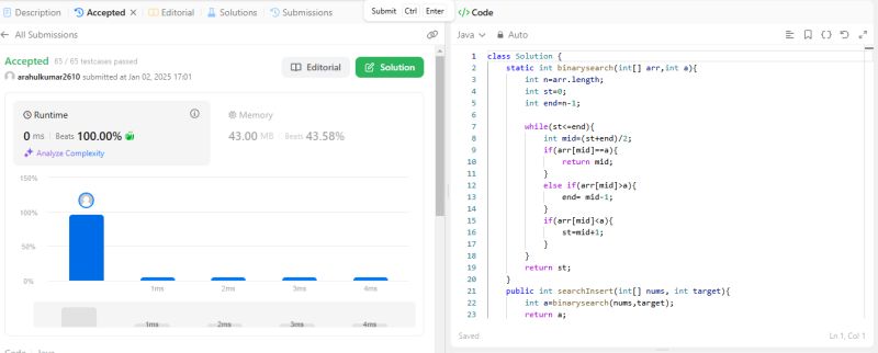 Rahul Kumar on LinkedIn: #leetcode #codingjourney #binarysearch # ... Rahul Kumar on LinkedIn: #leetcode #codingjourney #binarysearch # ...