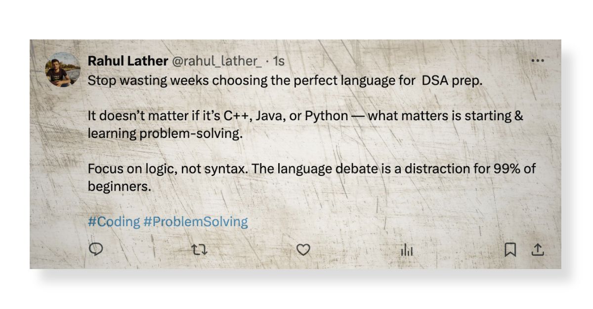 Rahul Lather on LinkedIn: #coding #dsa #competitiveprogramming # ... Rahul Lather on LinkedIn: #coding #dsa #competitiveprogramming # ...