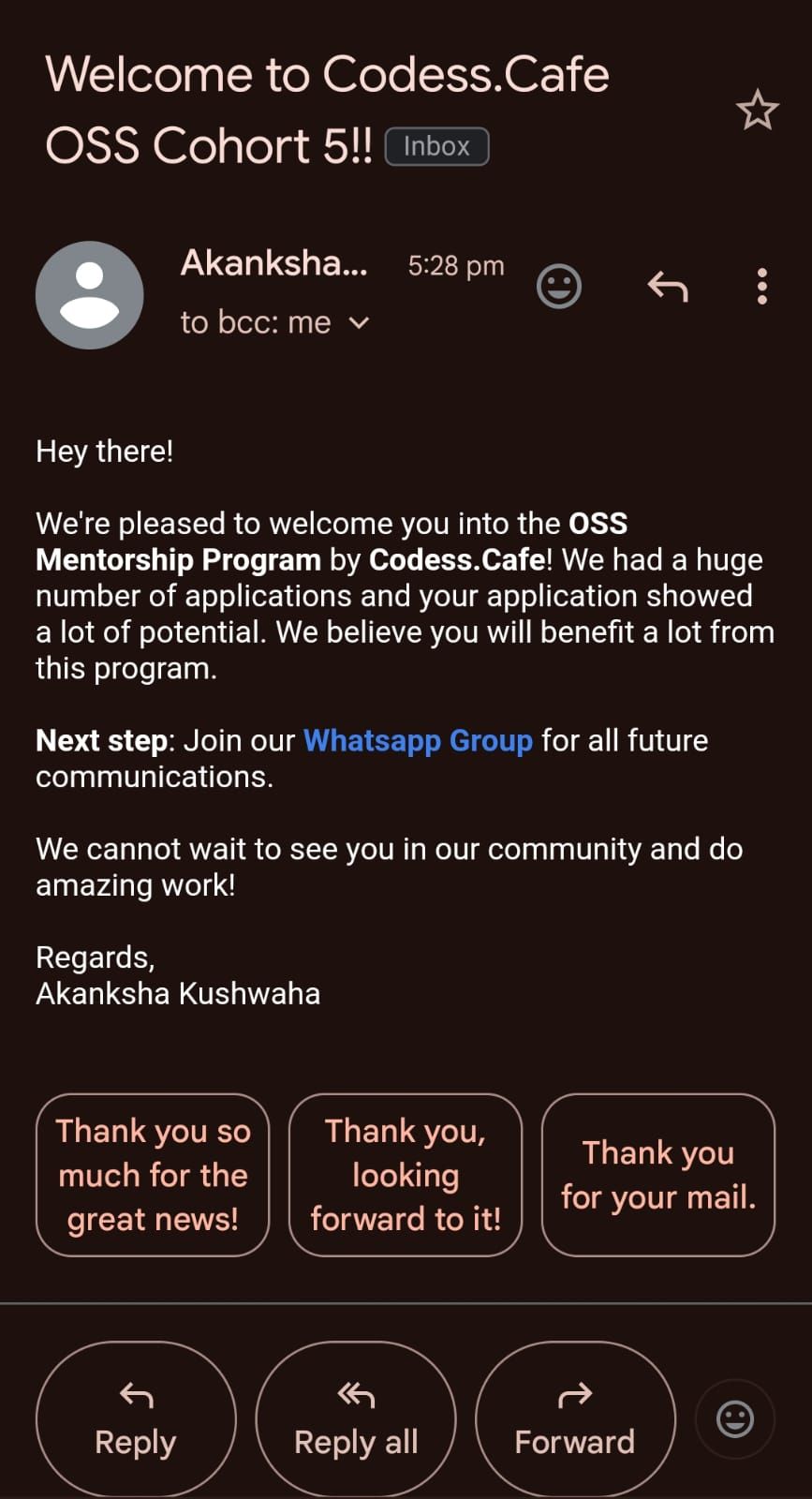 Prajwala Yadlapalli on LinkedIn: Hello all, I’m happy and contented to ... Prajwala Yadlapalli on LinkedIn: Hello all, I’m happy and contented to ...