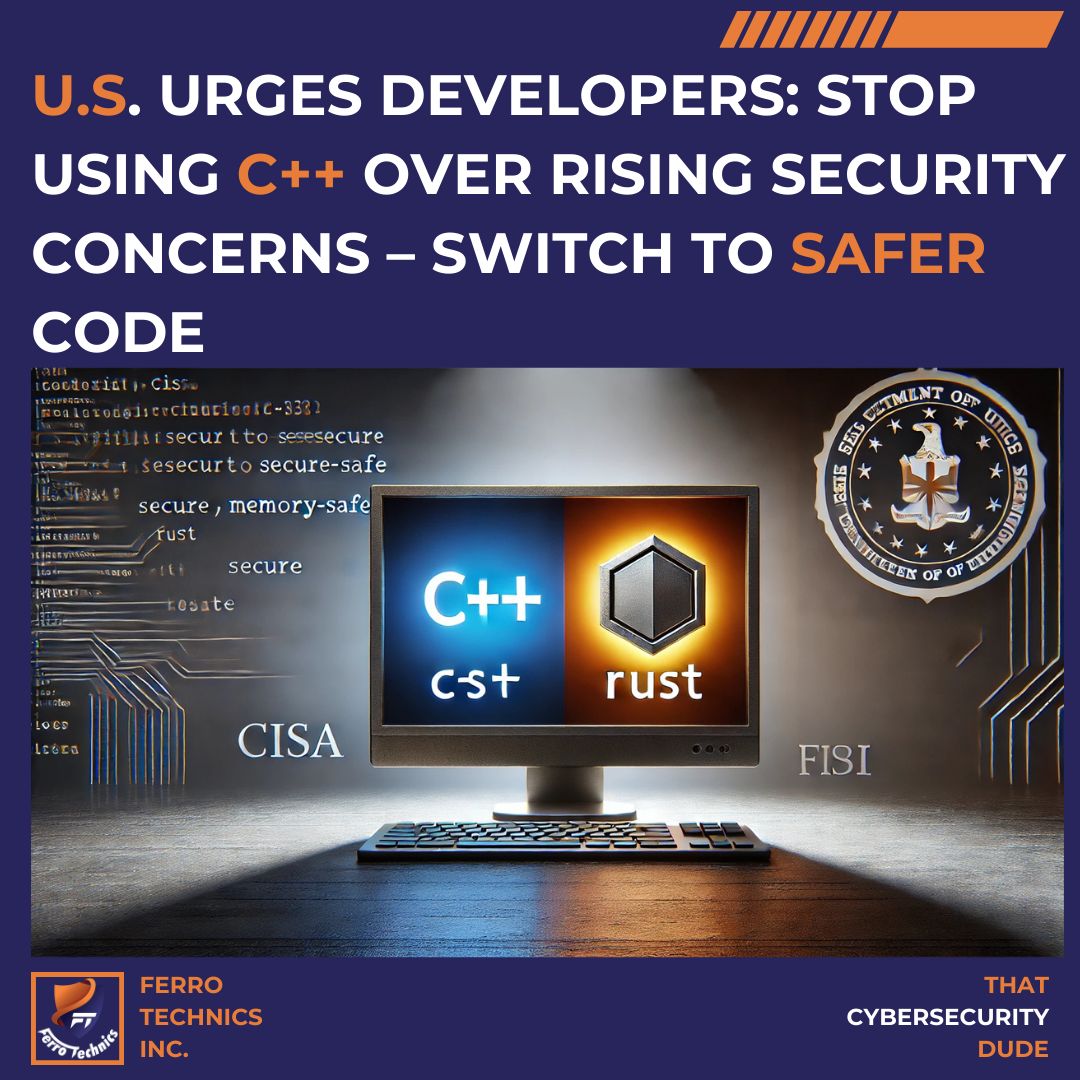 Ferro Technics on LinkedIn: #cybersecurity #securecoding #cplusplus # ... Ferro Technics on LinkedIn: #cybersecurity #securecoding #cplusplus # ...