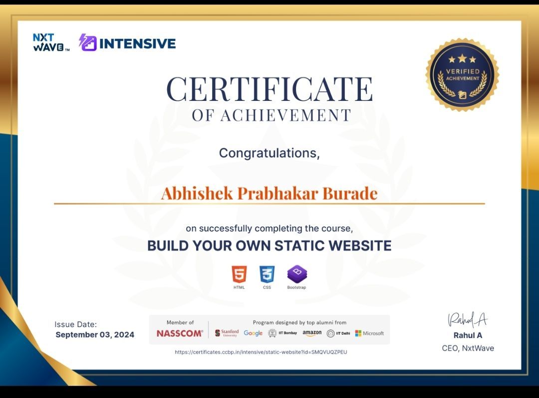 abhishek burade on LinkedIn: Hello everyone, abhishek burade on LinkedIn: Hello everyone,