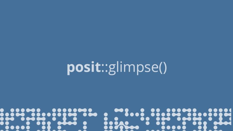 Lou Bajuk on LinkedIn: Every month, Posit PBC shares the posit::glimpse ... Lou Bajuk on LinkedIn: Every month, Posit PBC shares the posit::glimpse ...